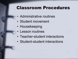16 Classroom management.ppt
