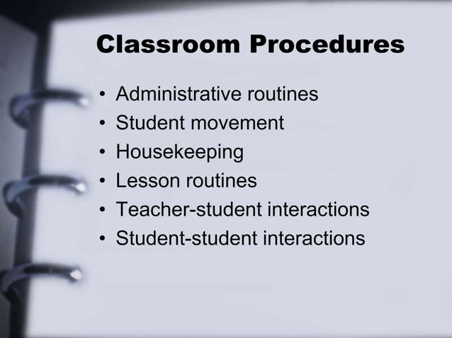 16 Classroom management.ppt