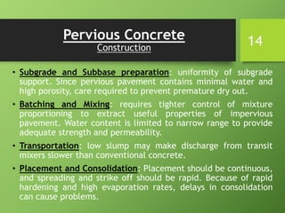 porous and previous roads | PPT