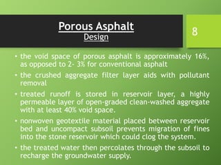 porous and previous roads | PPT