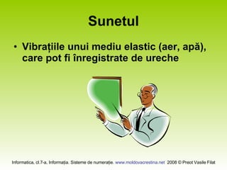 1.6. Codificarea si decodificarea informatiei sonore (Informatica ...