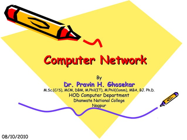 Computer Network | PPT | Internet | Computing