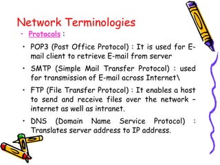 Computer Network | PPT | Internet | Computing