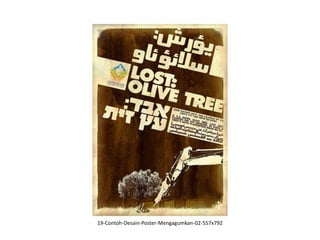 16 contoh poster dengan desain mengagumkan | PPT