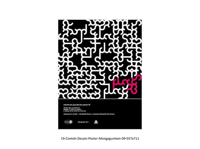 16 contoh poster dengan desain mengagumkan | PPT