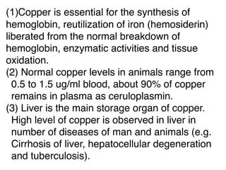 16 copper deficiency and associated diseases part 2 | PDF
