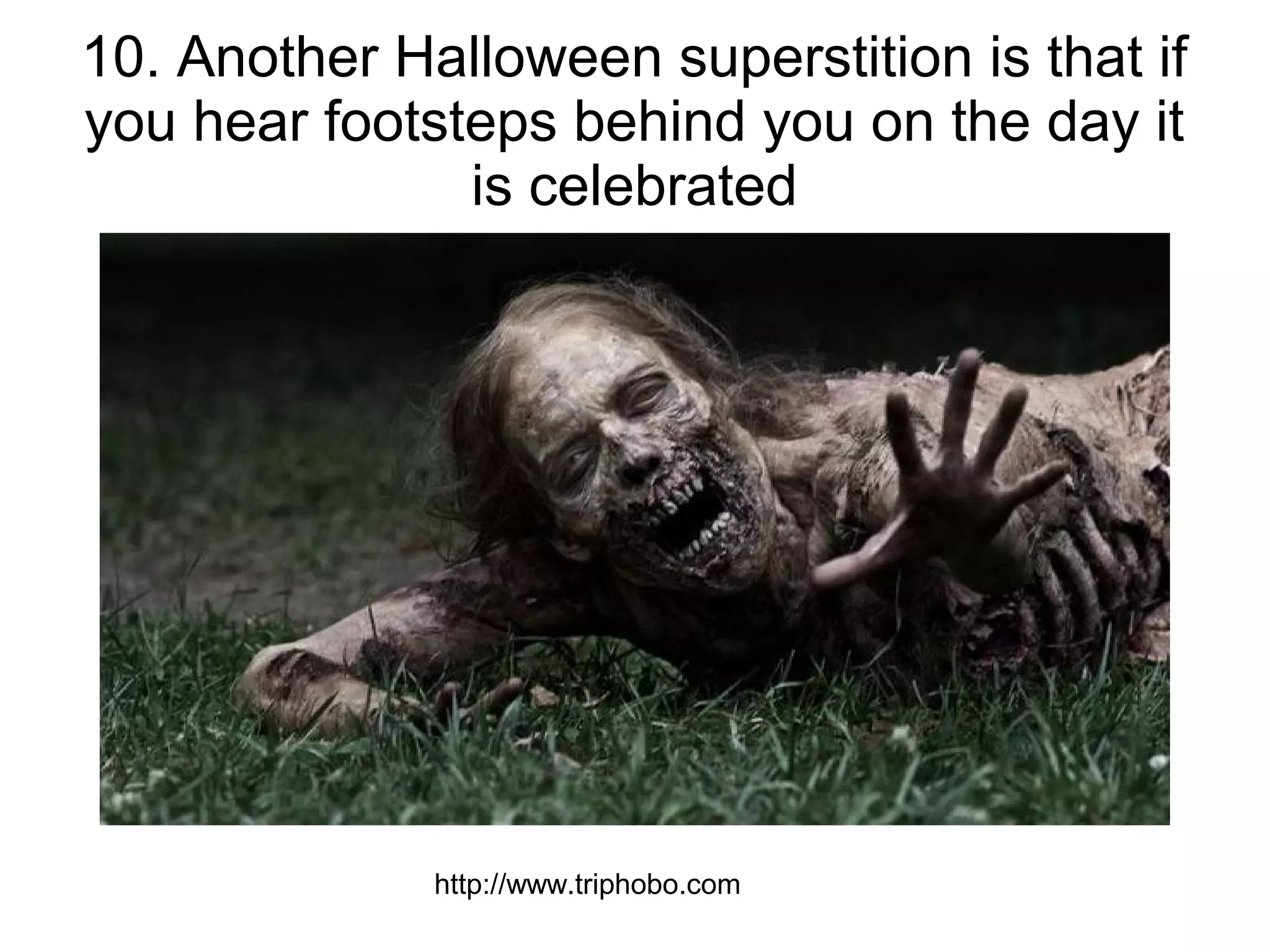 16 Creepy Halloween Customs | PPT