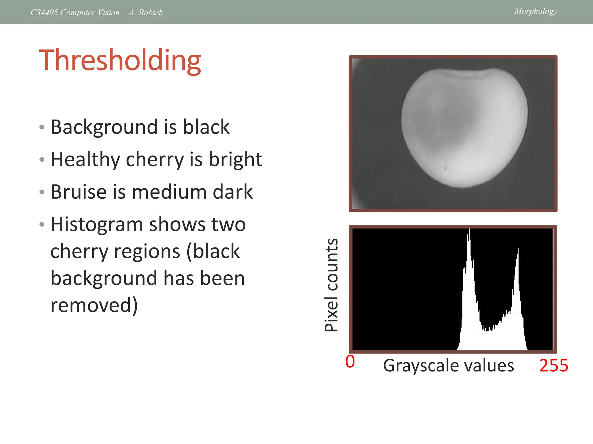 Binary images and Morphology - Computer Vision | PDF