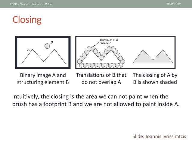 Binary images and Morphology - Computer Vision | PDF