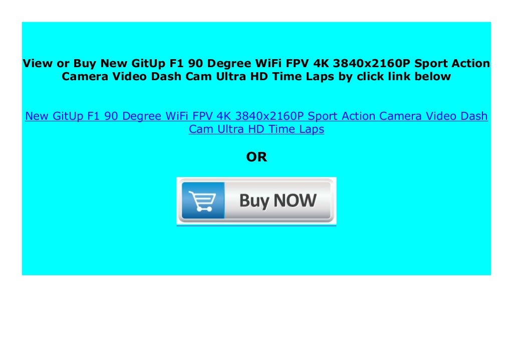 Gitup f1 4k hd - linmoliX