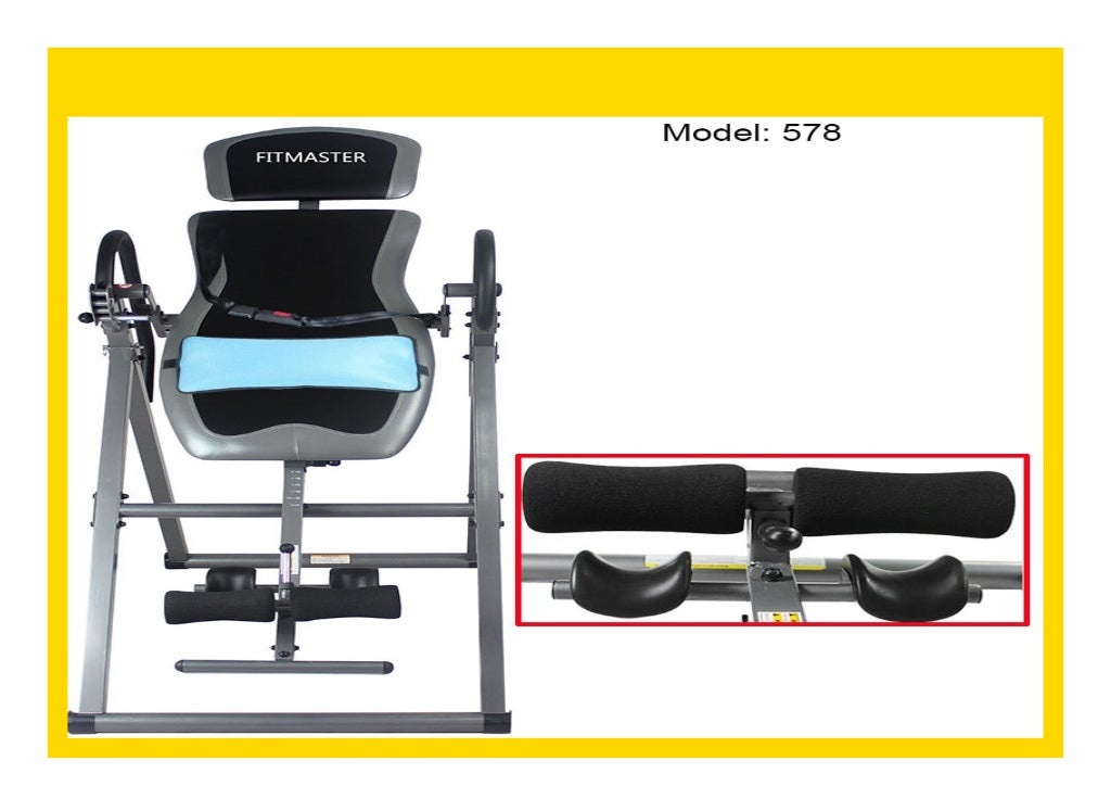 NEW Back Stretcher Machine for Pain Relief Therapy Inversion Table ...