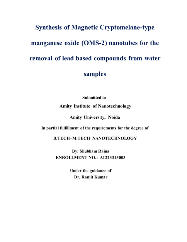 Ntcc report final report shubham | DOCX