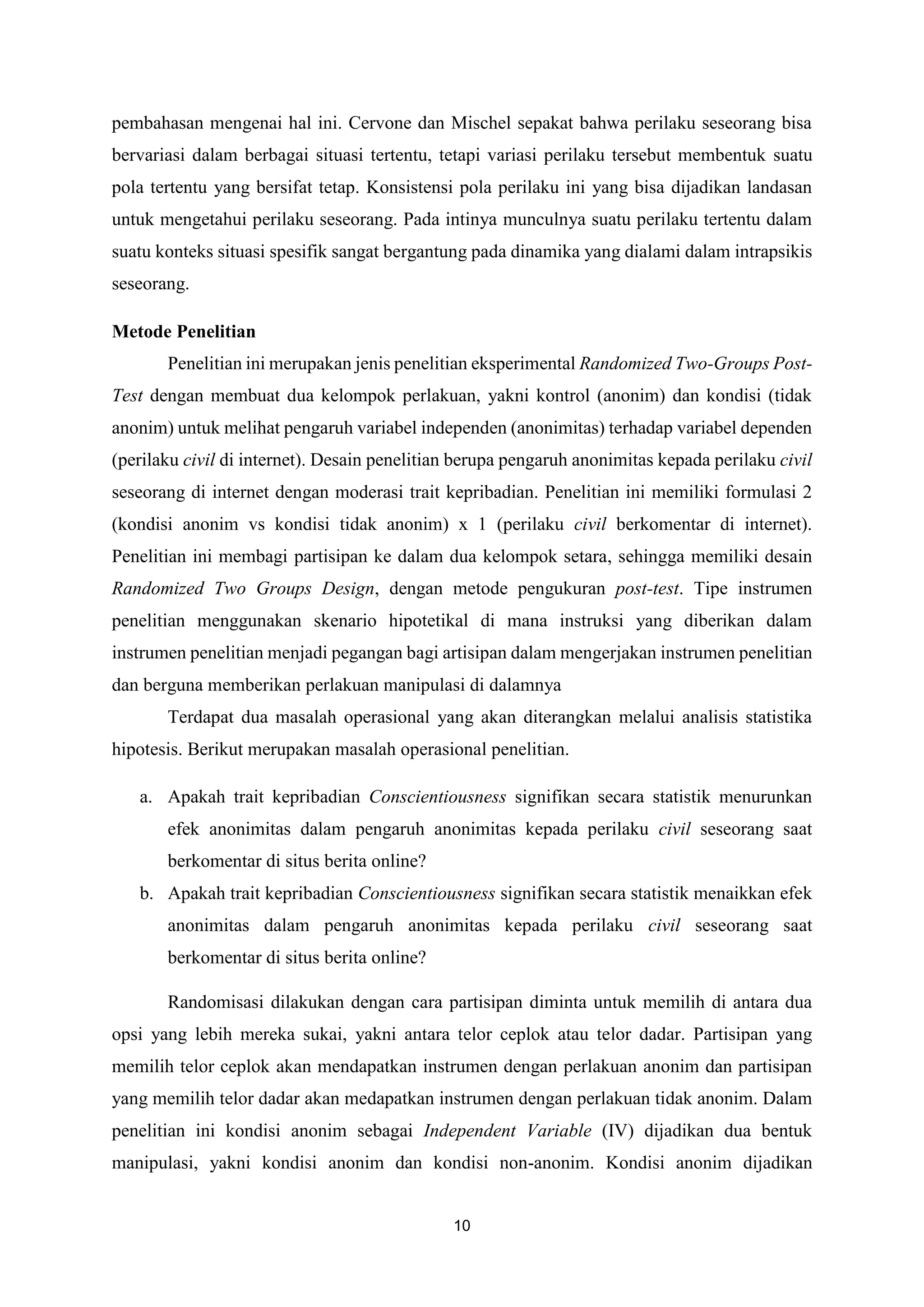 Thomas Raymond-Skripsi-FPsikologi-Naskah Ringkas-2016 | PDF