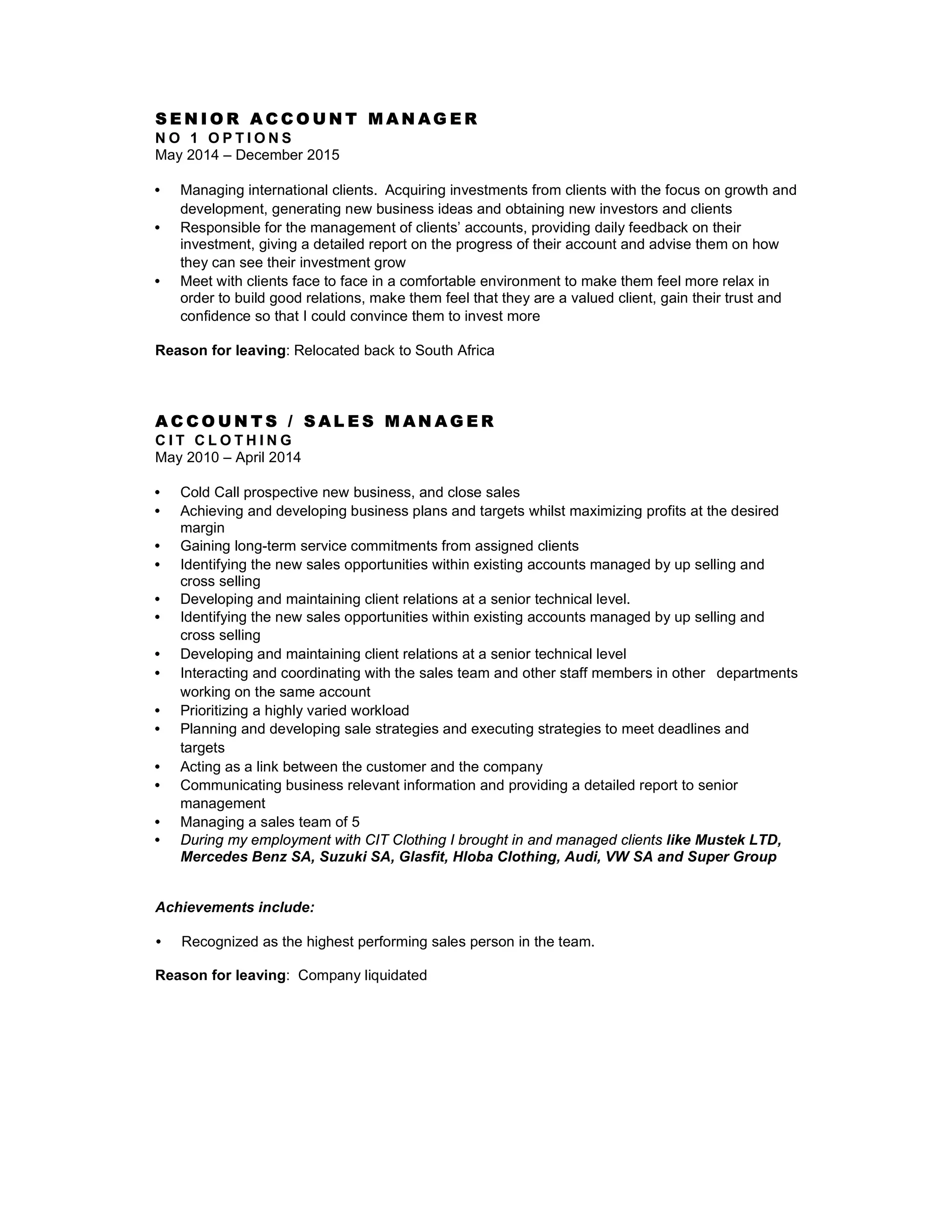 Lior Levy CV 2017 | PDF