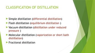P'ENGG B.PHARMACY 3RD SEMESTER DISTILLATION | PPTX