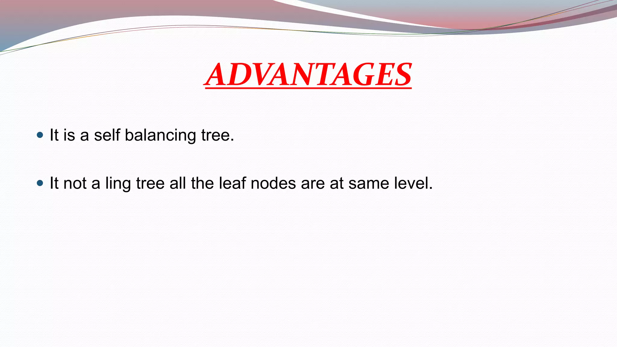 B Tree in Data Structure | PPTX