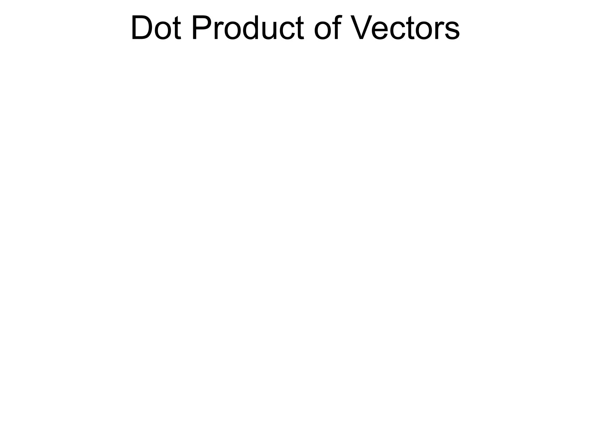 16 dot product angles-projection | PPT