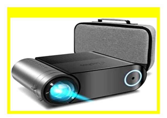 BEST BUY Mini Beamer ELEPHAS, Nativ 720P HD 4500 Lumen Projektor 200'…