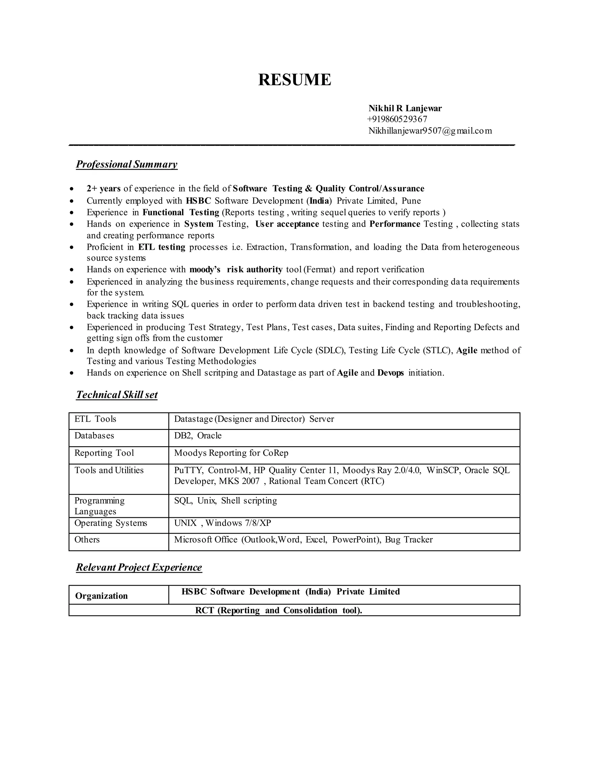 Resume | DOCX