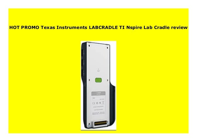 New Texas Instruments Labcradle Ti Nspire Lab Cradle Review 784