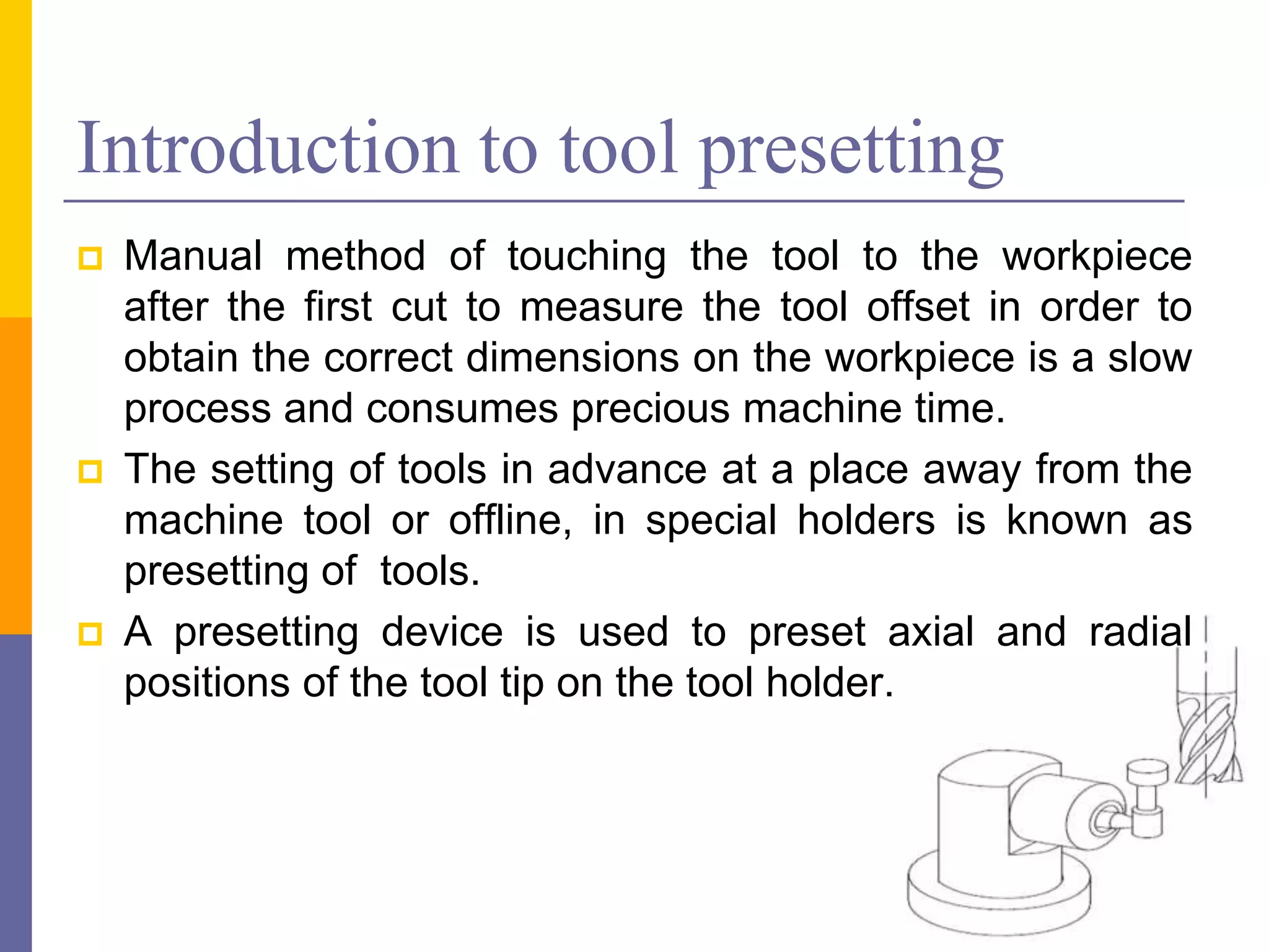 Tool Presetting | PPTX
