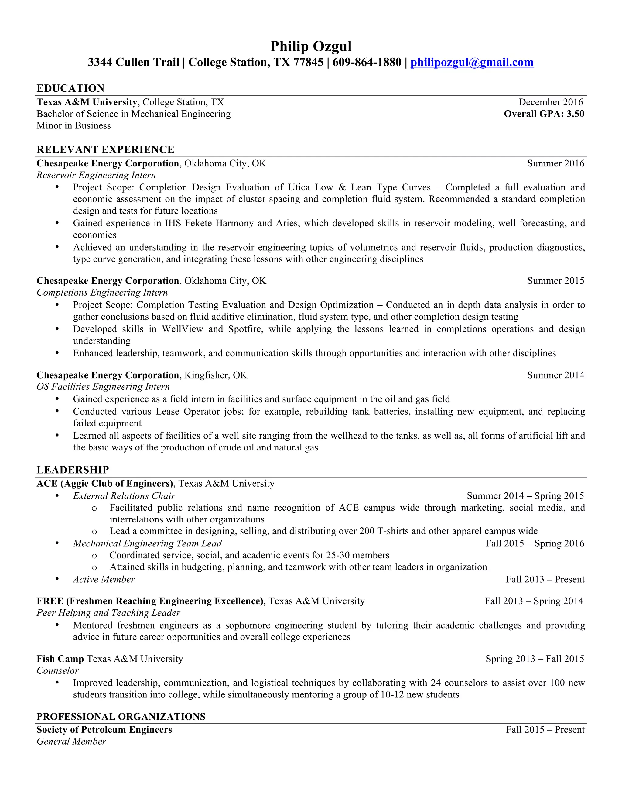 Resume | PDF