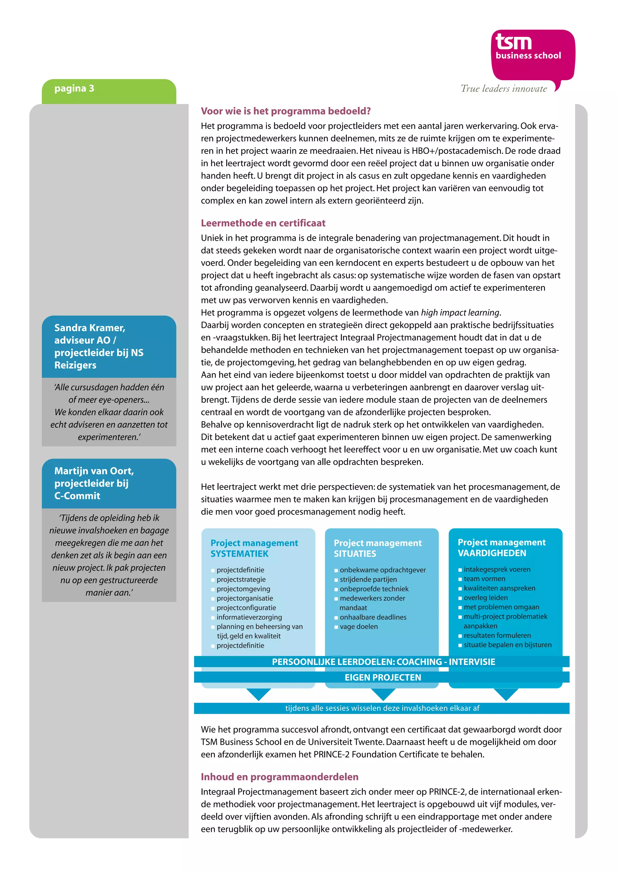 Integraal%20Projectmanagement-15%20brochure | PDF