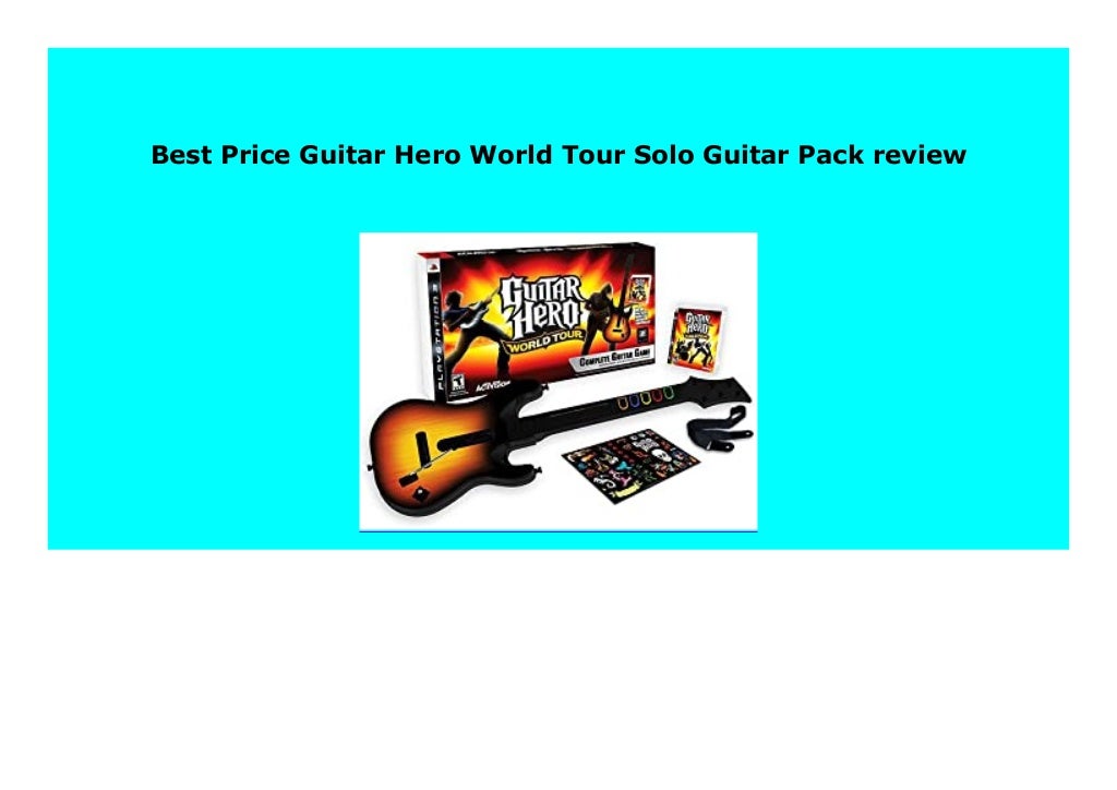 Guitar hero world tour guitar pack - mainib