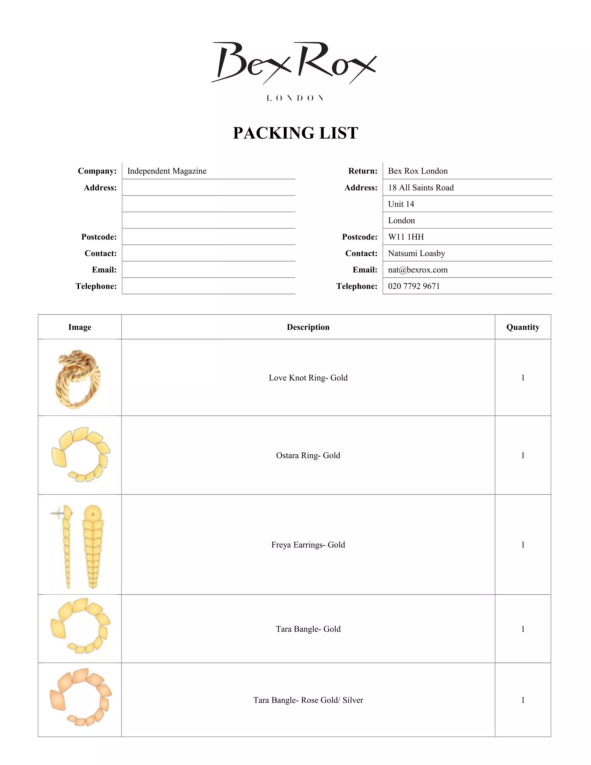 Bex Rox; PACKING (ind. mag.) | PDF