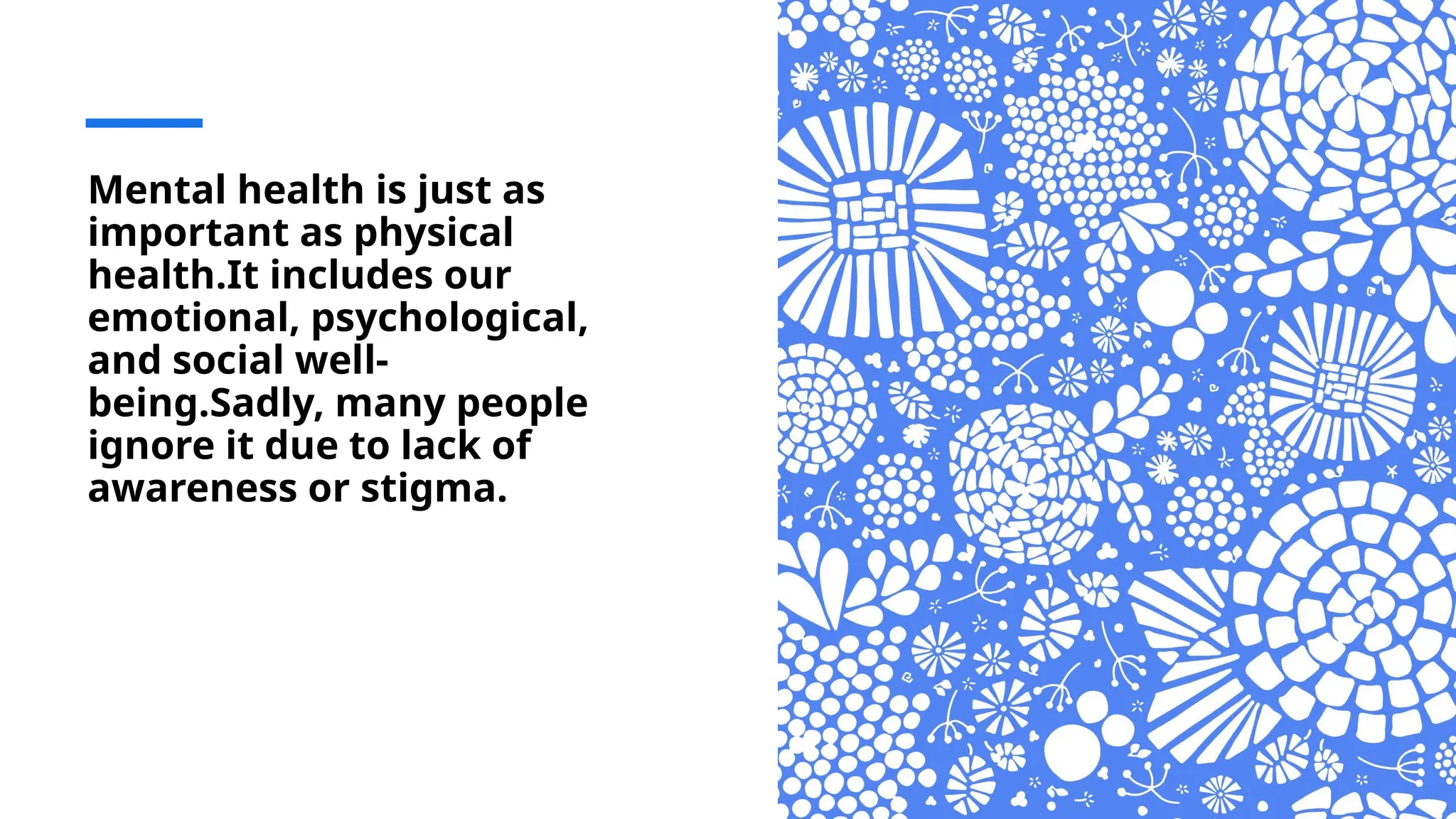 Mental Health: Let’s Talk comuter About It" | PPTX