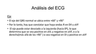 Electrocardiograma normal materia de 3ro | PPTX
