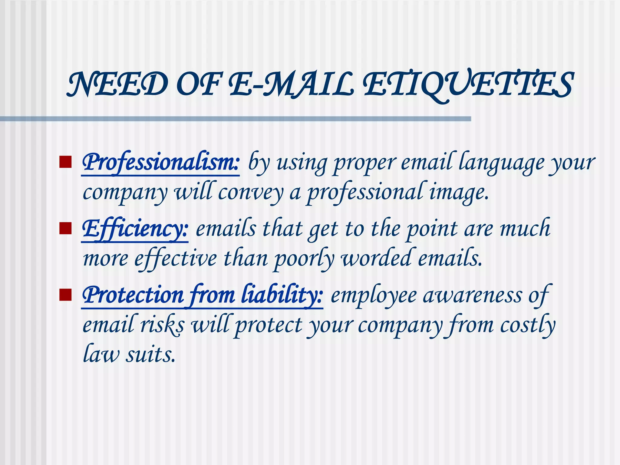 Email etiquette | PPT