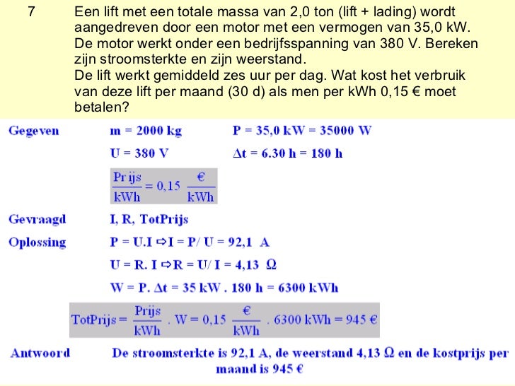 16 energie en vermogen