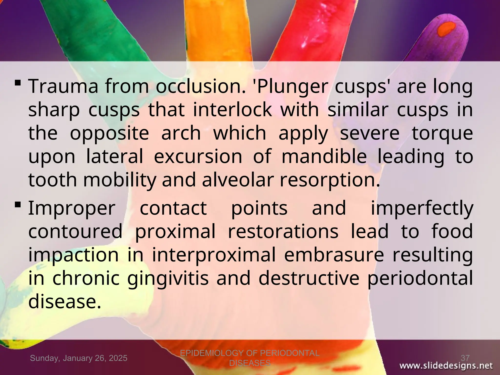 16 EPIDEMIOLOGY OF PERIODONTAL DISEASES.ppt