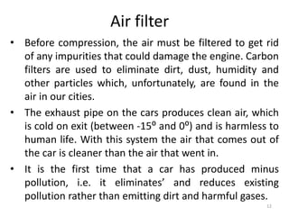 Air powered car | PPTX