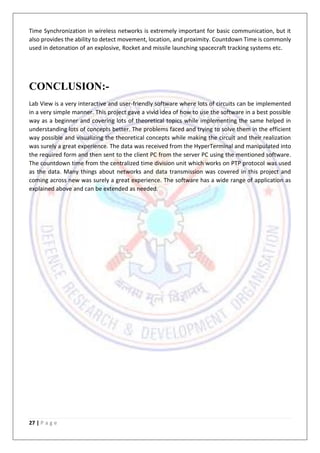 DRDO PROJECT REPORT1 | PDF
