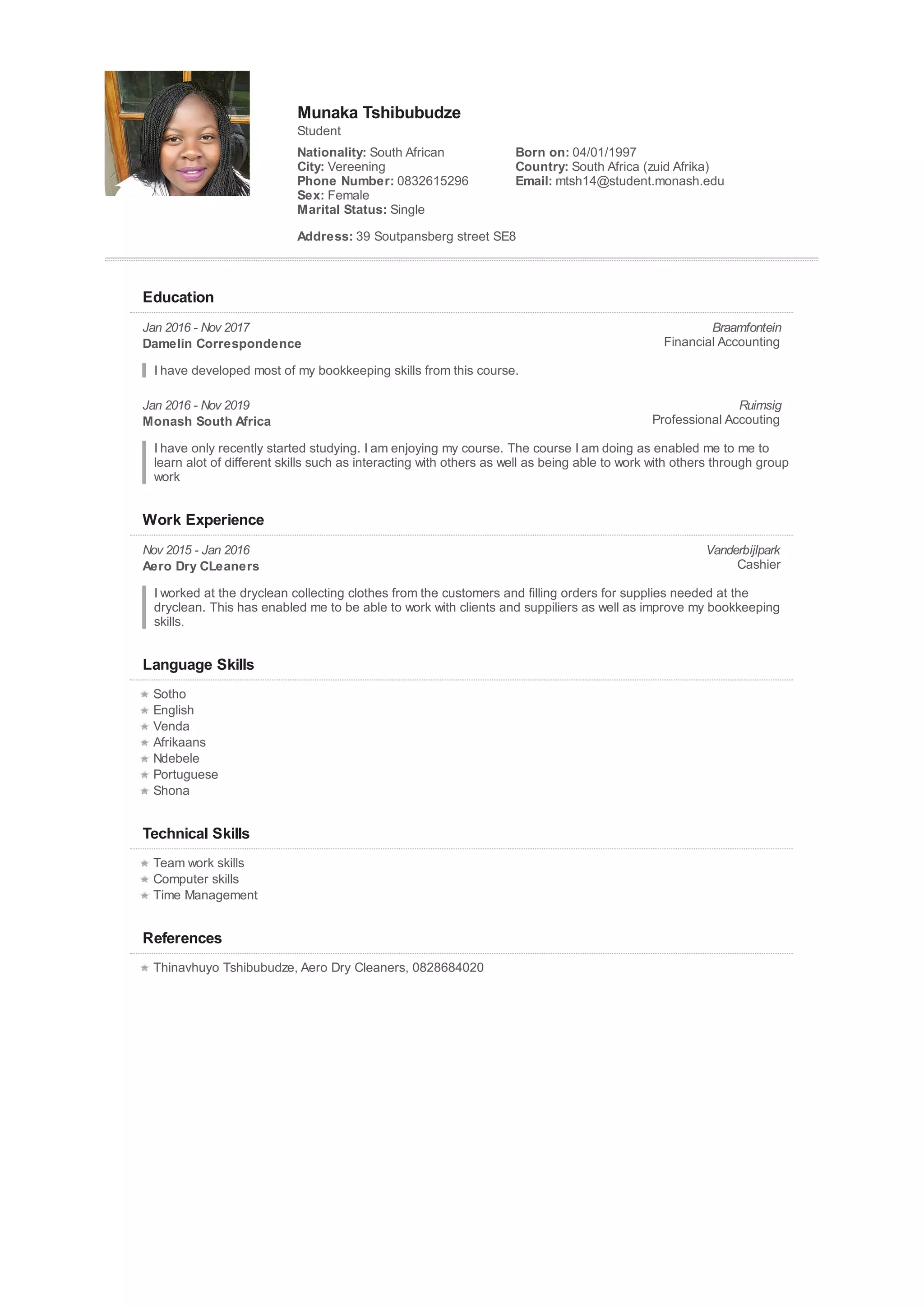 CurriculumVitae (19) | PDF
