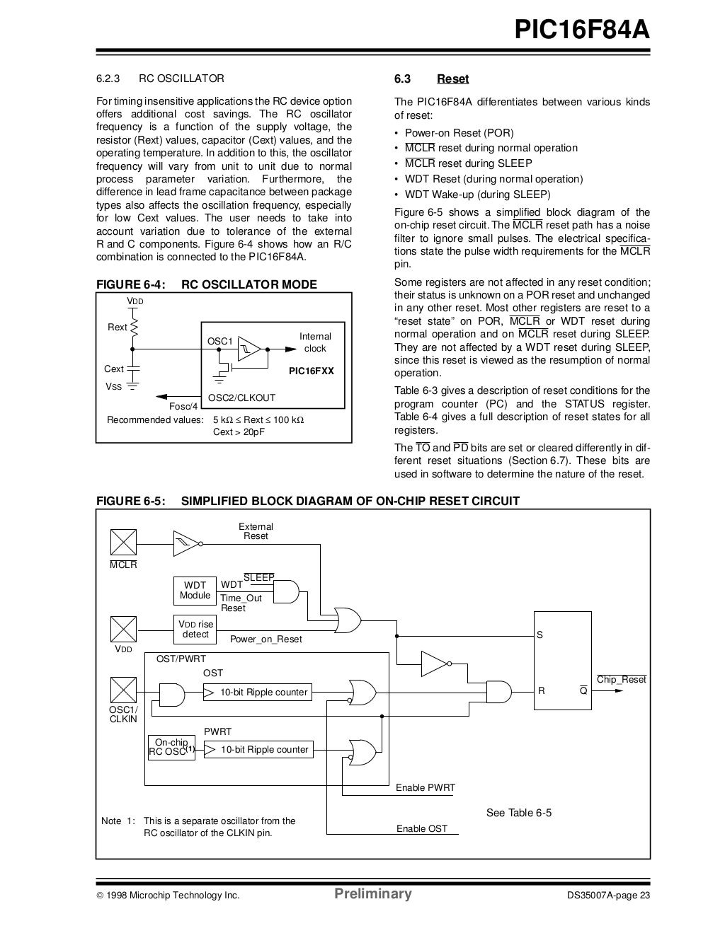 16f84a datasheet