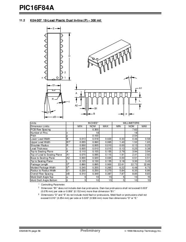 16f84a datasheet