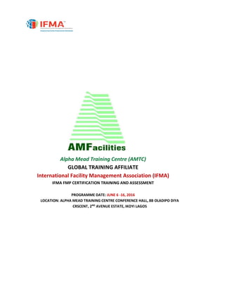 IFMA FMP Course literature -JUNE 2016 -updated | PDF | Business ...