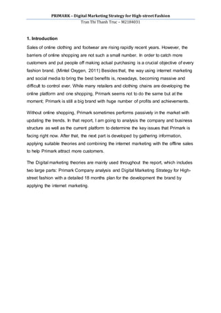 Primark-TranThiThanhTruc-DigitalMarketing | DOCX
