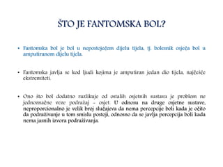 fantomska bol | PPTX