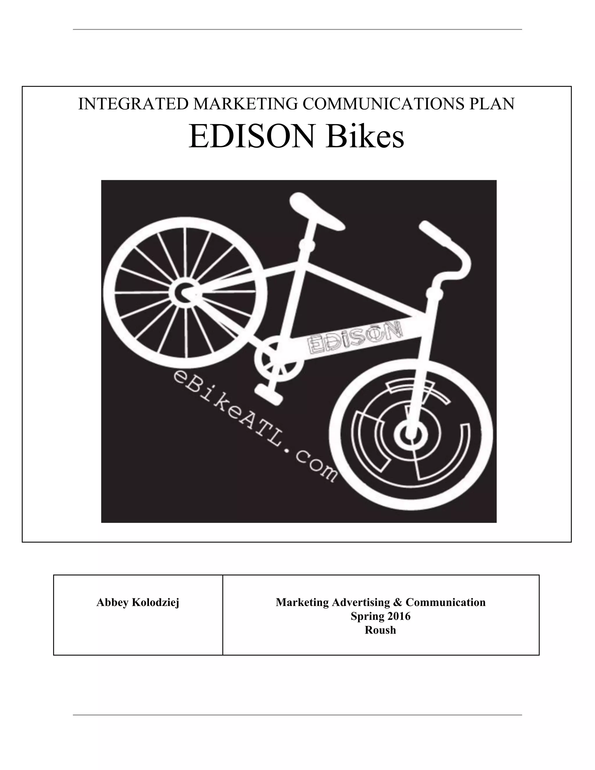EDISONElectricBikesReportRecovered | PDF