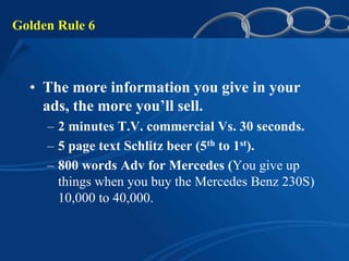 16 golden rules to increase sales | PPTX