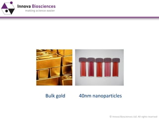 Gold nanoparticles - optimization of conjugates | PDF