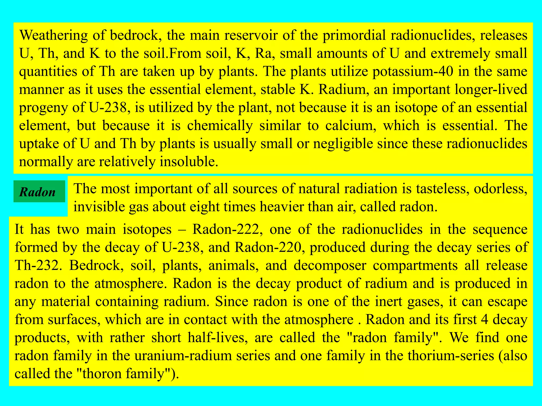 18 HM-- RADIATION SOURCES -NATURAL AND MAN MADE | PPTX
