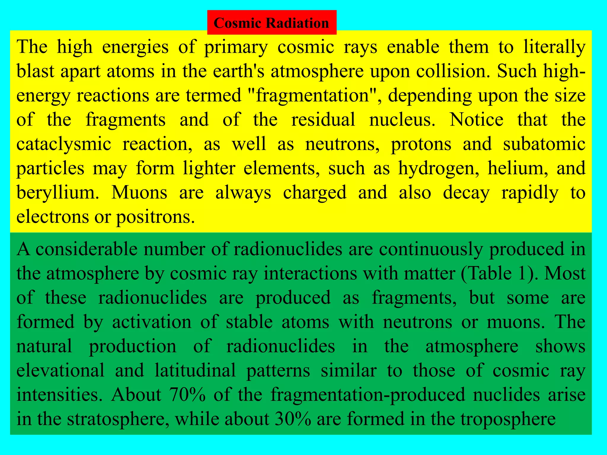 18 HM-- RADIATION SOURCES -NATURAL AND MAN MADE | PPTX