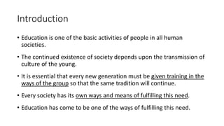 Impact of mass communication on Education | PPTX