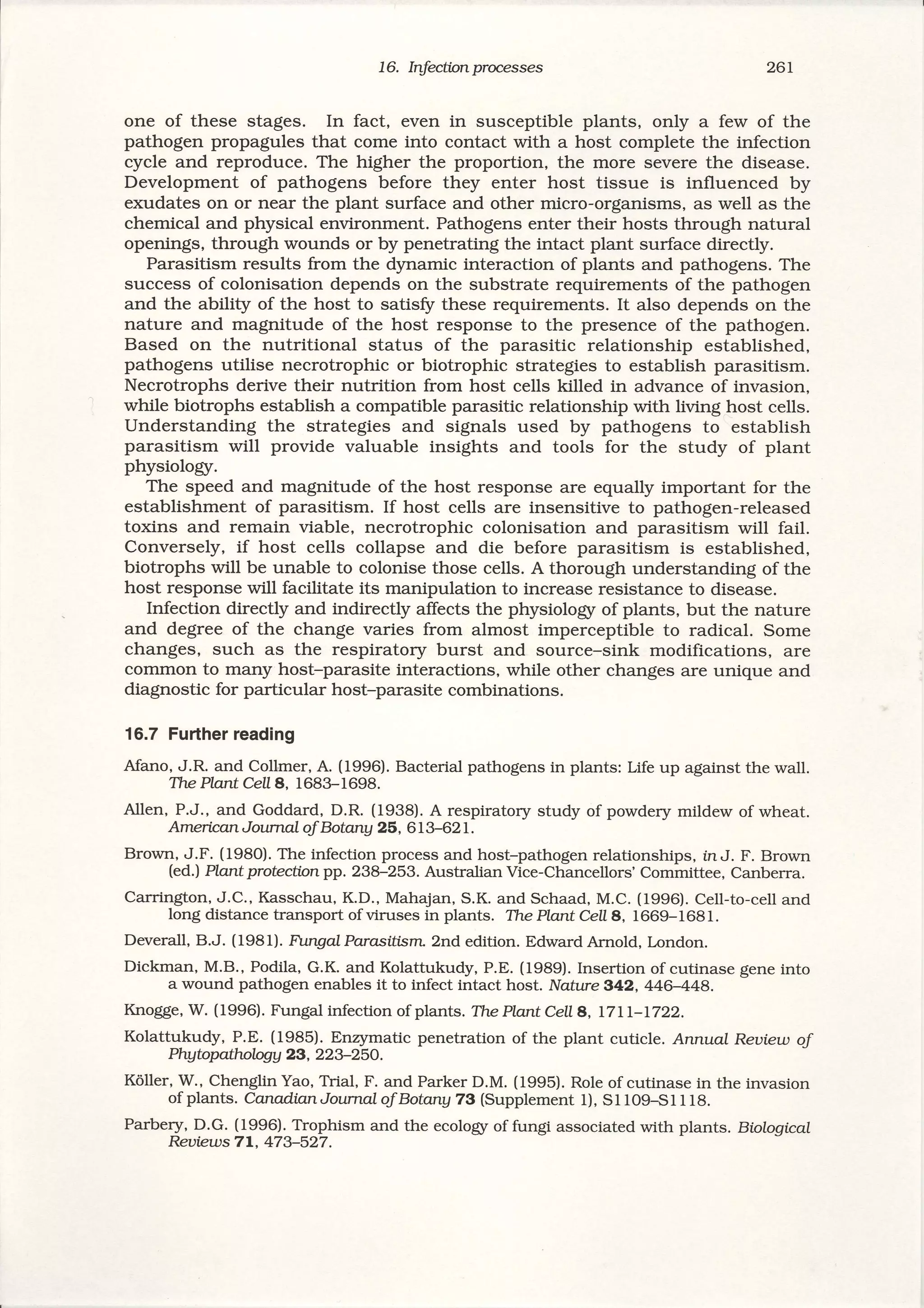 plant infection processes | PDF