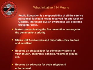 FF Life Safety Initiatives Part 2 | PPS